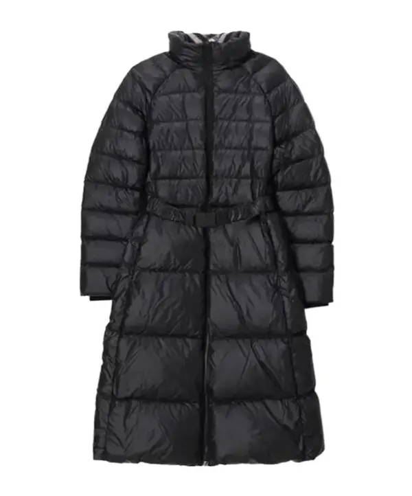 Burberry Down Puffer Coat With Detachable Hood