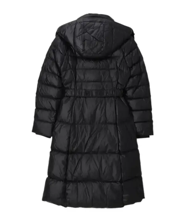 Burberry Down Puffer Coat With Detachable Hood