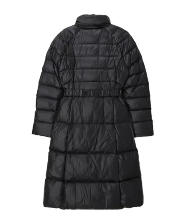 Burberry Down Puffer Coat With Detachable Hood
