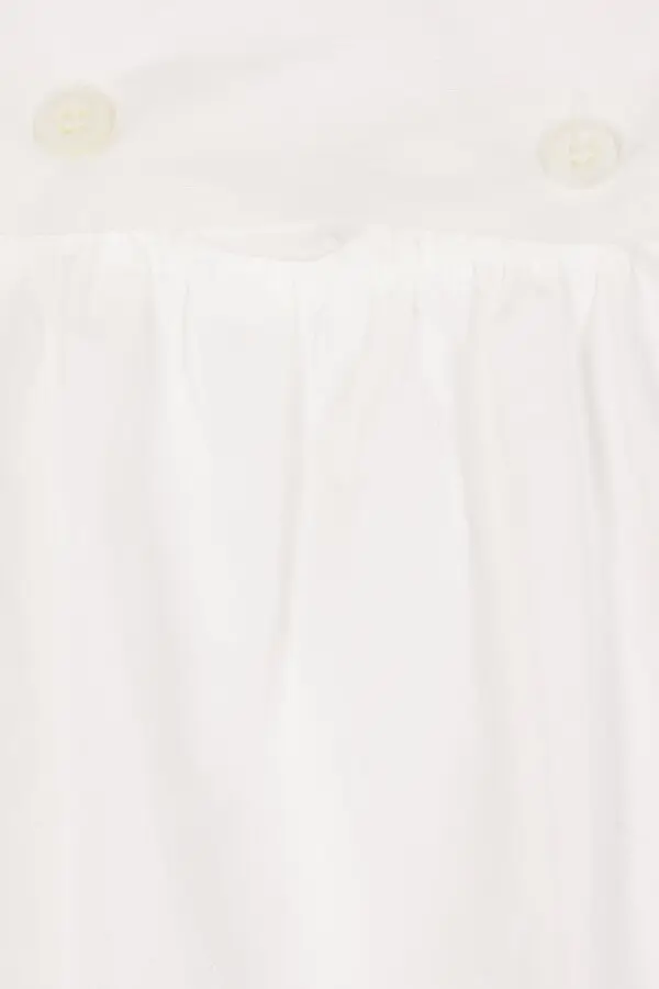 Miu Miu Sleeveless Dress With Logo Detail - White