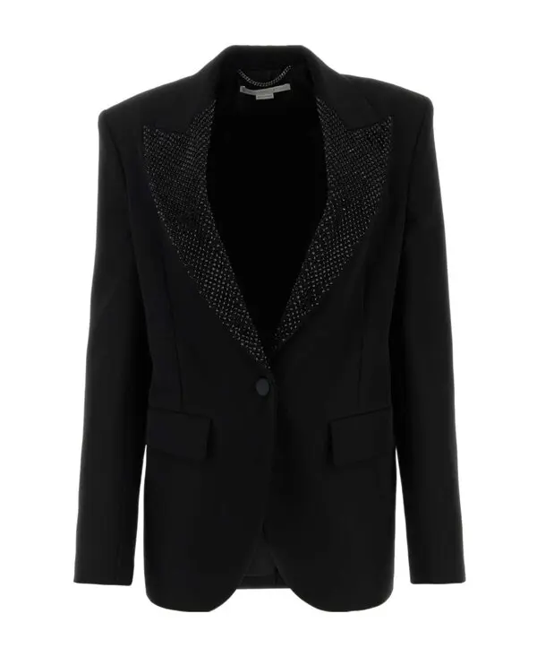 Stella McCartney Single Breasted Embellished Blazer