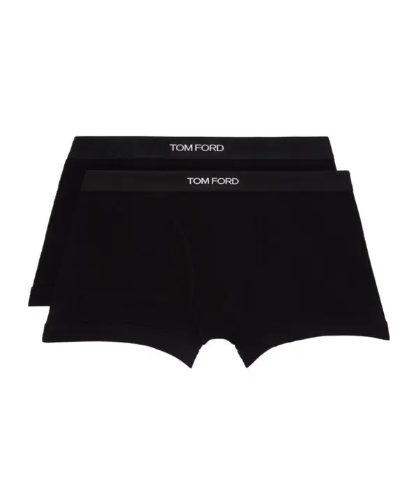 TOM FORD Two-piece Boxer Underwear - Black