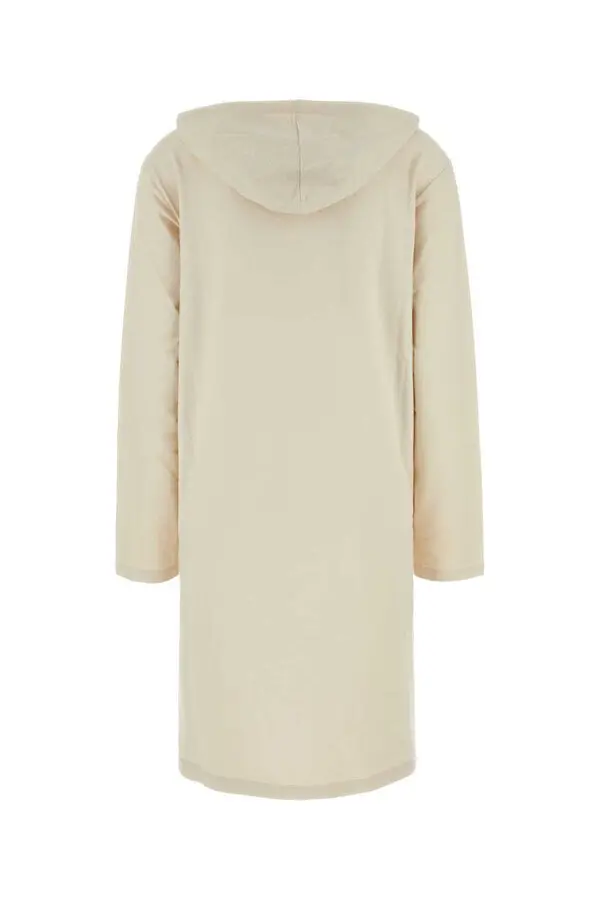 Prada Triangle-logo Drawstring Hoodie Dress