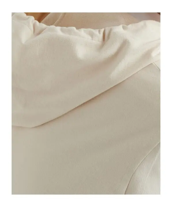 Prada Triangle-logo Drawstring Hoodie Dress