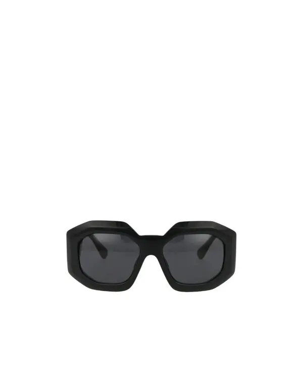Versace Irregular Frame Sunglasses - Black