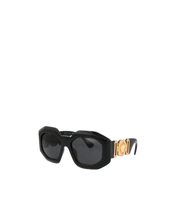 Versace Irregular Frame Sunglasses