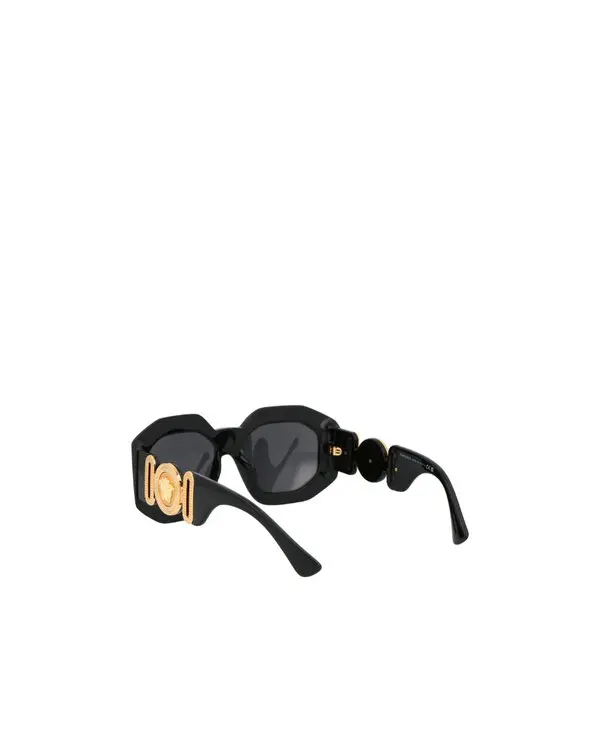 Versace Irregular Frame Sunglasses
