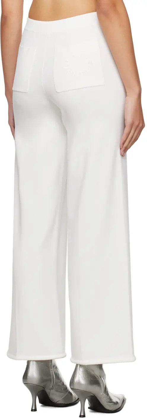 SIMONMILLER Rib Knit Wide-leg Trousers