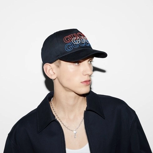 Gucci Logo Embroidered Baseball Cap