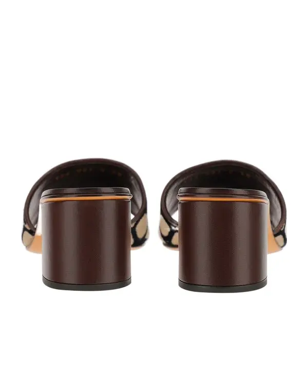 Valentino Garavani Vlogo Signature Open Toe Mules