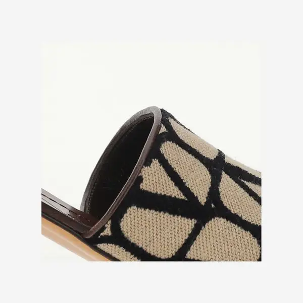 Valentino Garavani Vlogo Signature Open Toe Mules