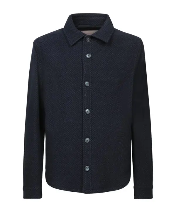 Herno Buttoned Long Sleeve Shirt Jacket