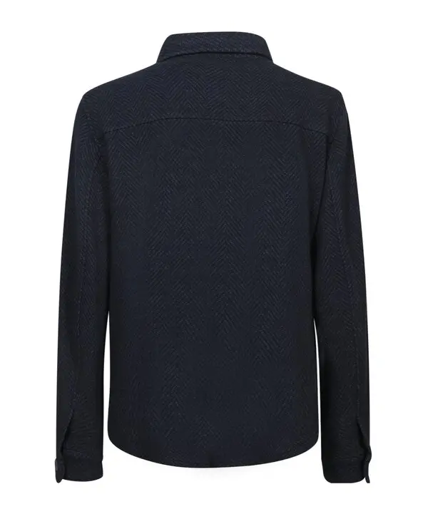Herno Buttoned Long Sleeve Shirt Jacket