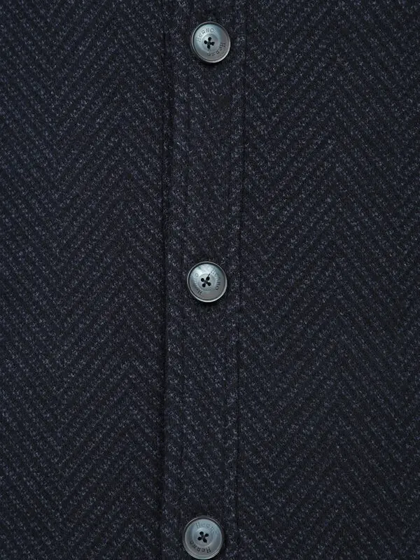 Herno Buttoned Long Sleeve Shirt Jacket
