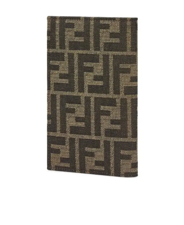 Fendi Ff Fabric Passport Cover