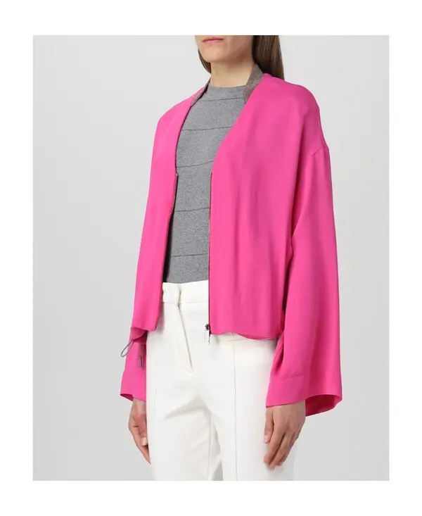 Fabiana Filippi Zip Cropped Jacket