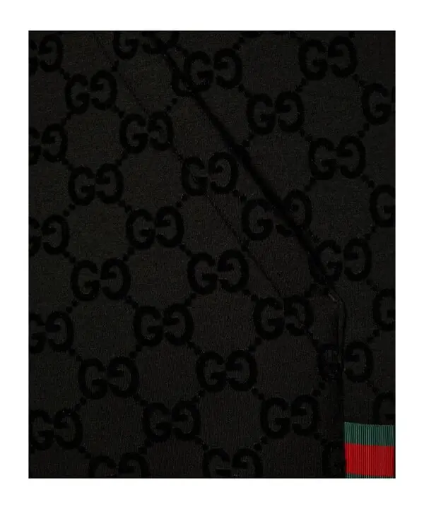 Gucci Monogrammed Zip-up Hoodie
