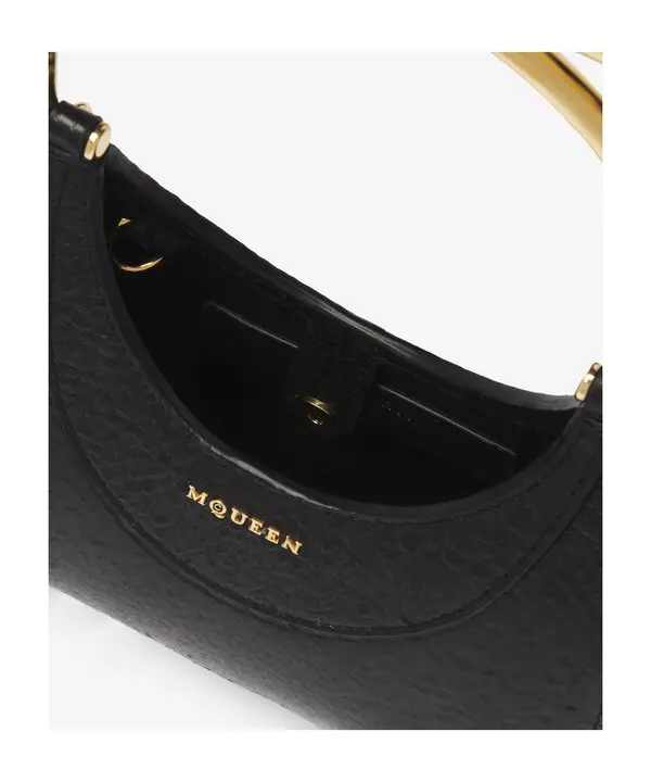 Alexander McQueen Cross-bar Mini Tote Bag - Black