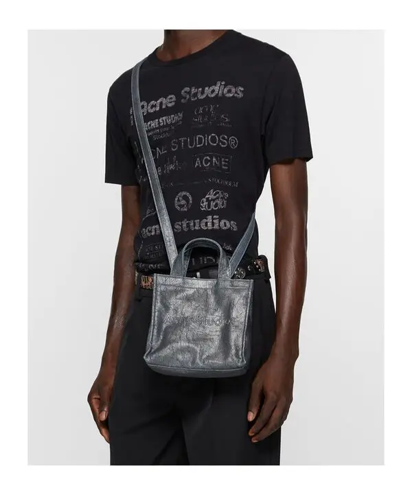 Acne Studios Mini Tote Bag With Embossed Logo