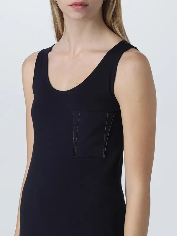 Fabiana Filippi Sleeveless Pocket Top