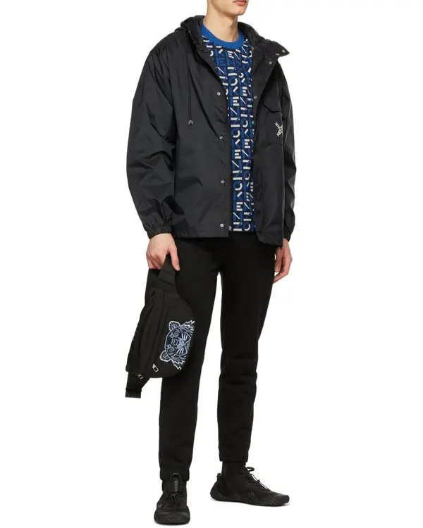 Kenzo X Logo" Hooded Rain Jacket