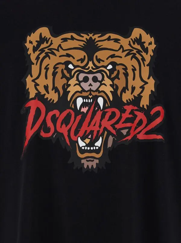 Dsquared2 Logo Printed Crewneck T-shirt