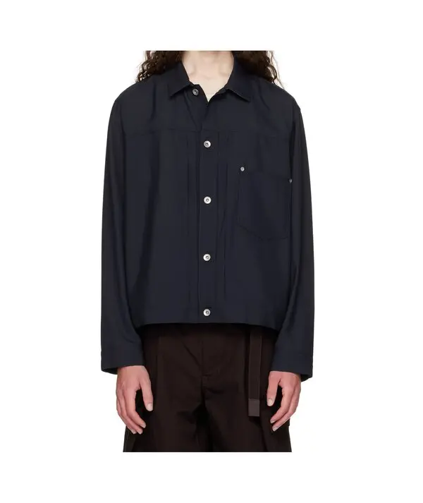 Sacai Pleated Pocket Jacket