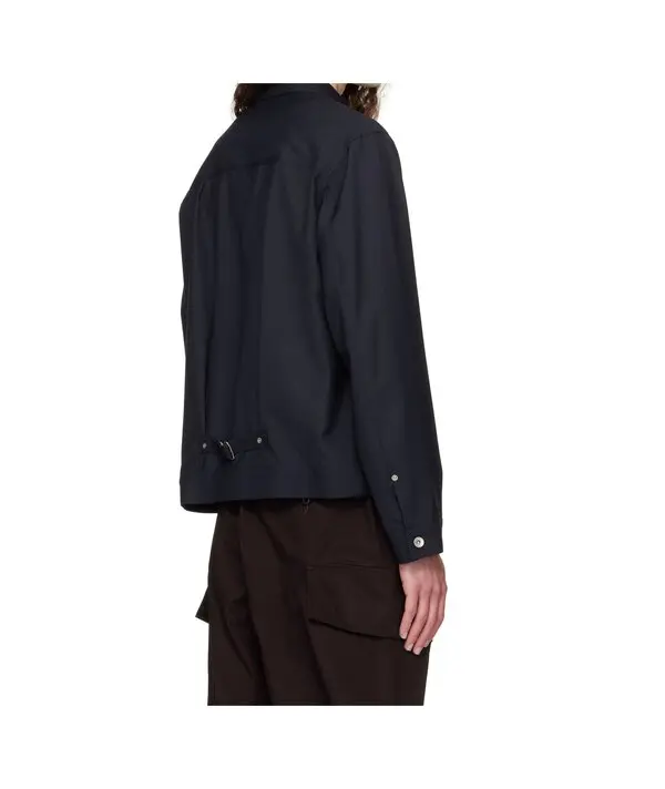 Sacai Pleated Pocket Jacket