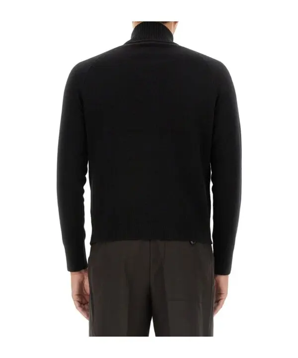Dries Van Noten Long-sleeved Roll-neck Jumper - Black