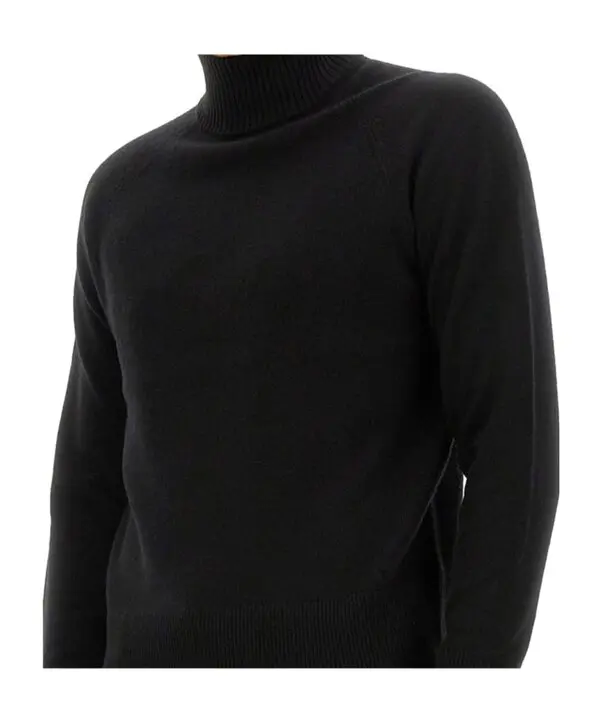Dries Van Noten Long-sleeved Roll-neck Jumper - Black
