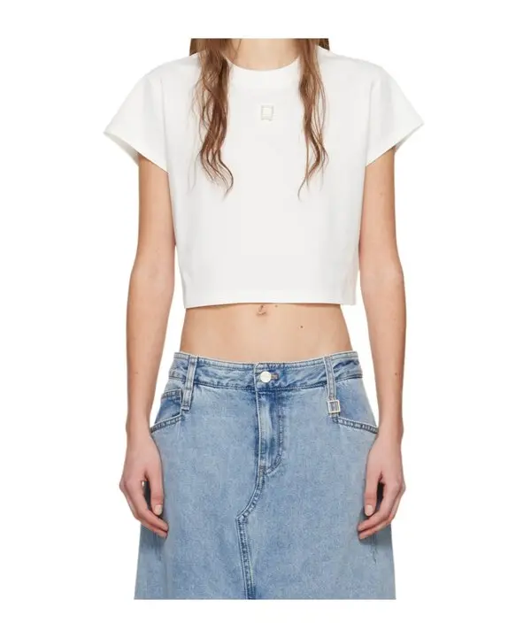 WOOYOUNGMI Cropped T-shirt