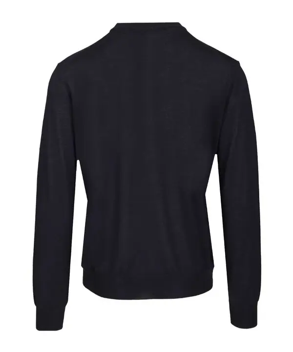 Versace Medusa Embroidered Crewneck Jumper
