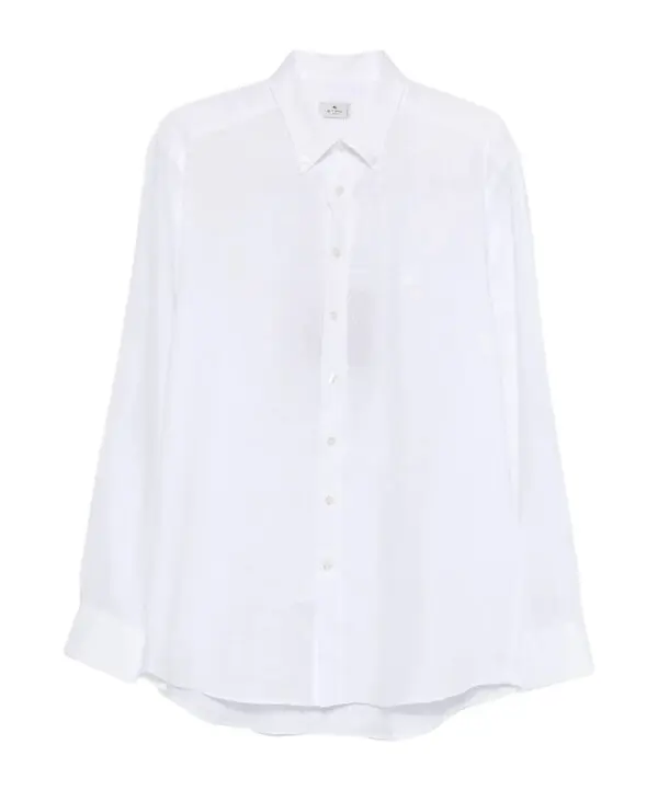 Etro Buttoned Long-sleeve Shirt - White