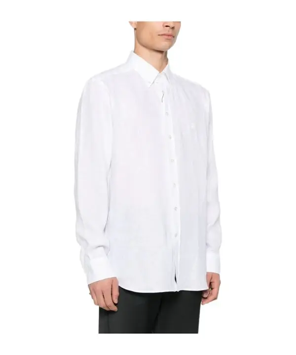Etro Buttoned Long-sleeve Shirt - White