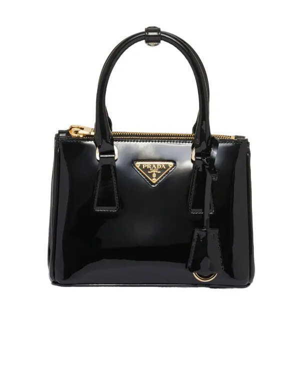 Prada Galleria Mini Handbag With Triangle Logo