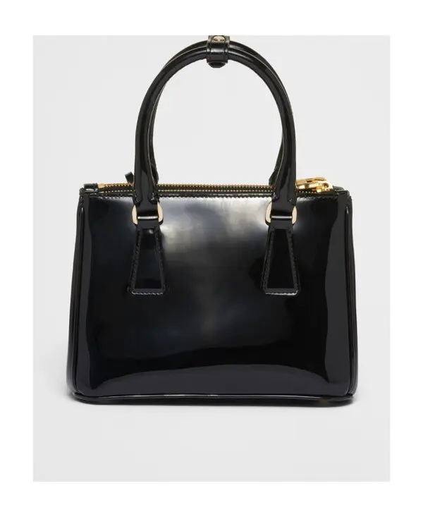 Prada Galleria Mini Handbag With Triangle Logo