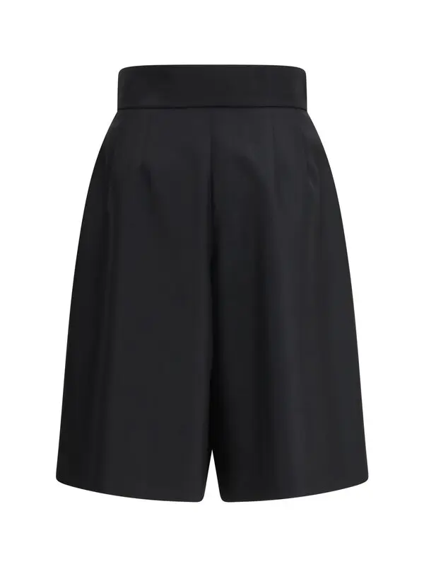 Valentino Garavani Bow Detailed Pleated Shorts