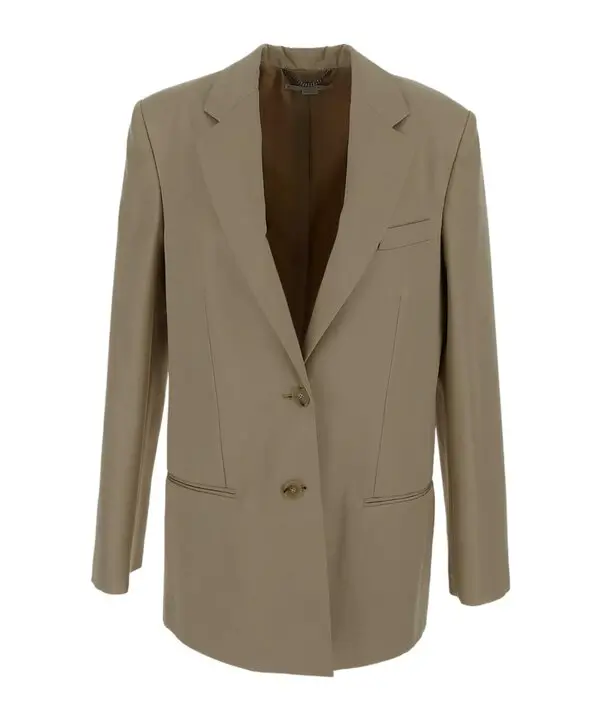 Stella McCartney Single-breasted Tailored Blazer - Brown