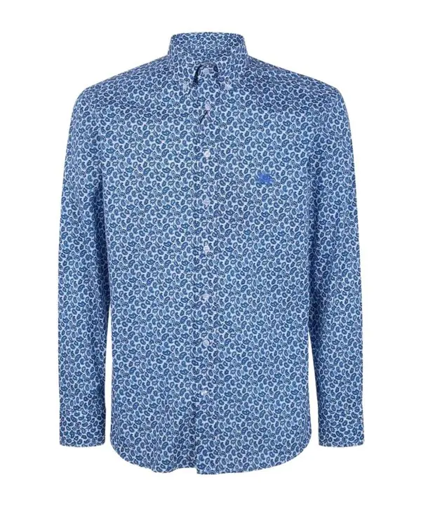 Etro Paisley-print Shirt - Blue