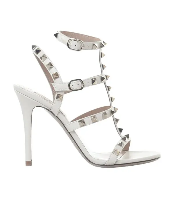 Valentino Garavani Rockstud Open Toe Stiletto Sandals
