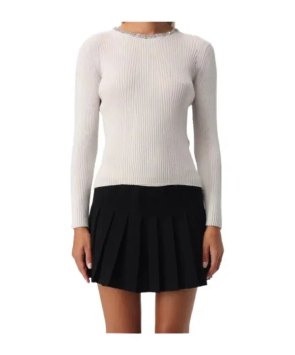Max Mara Jewel Ribbed Knit Sweater
