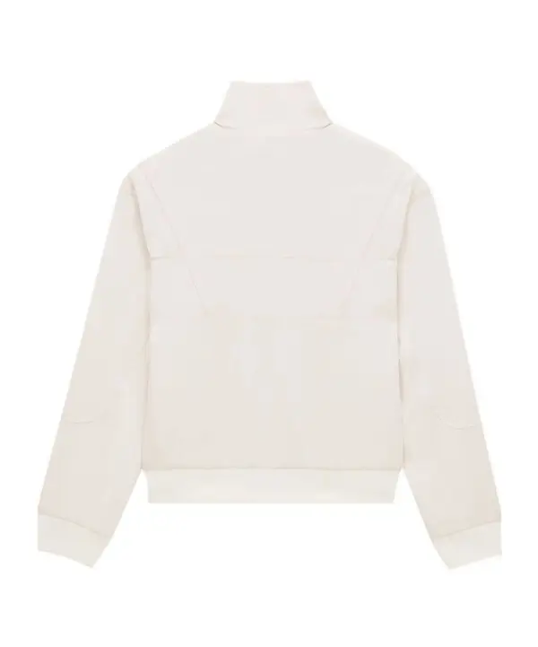 Saint Laurent Teddy Jacket In Satin - Off-white