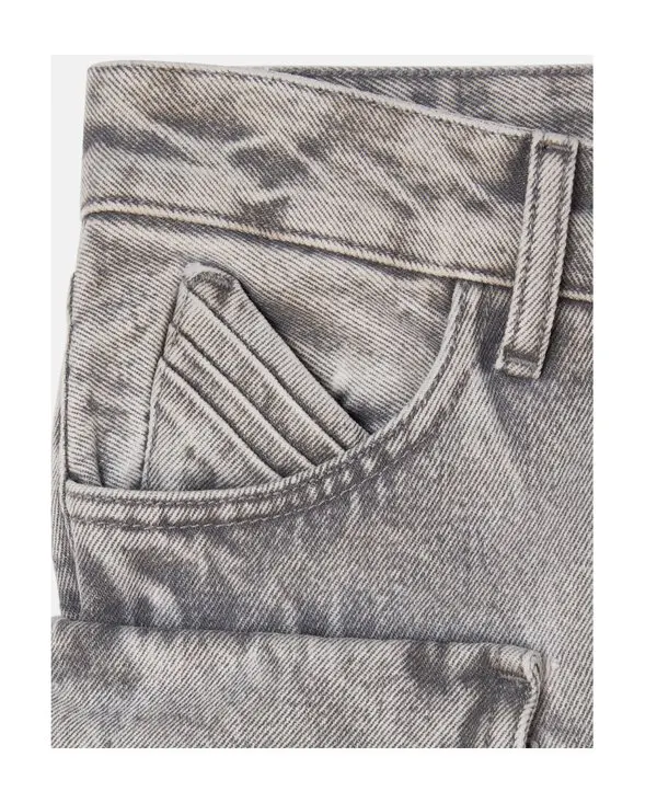Attico Essie Long Cargo Pants - Gray