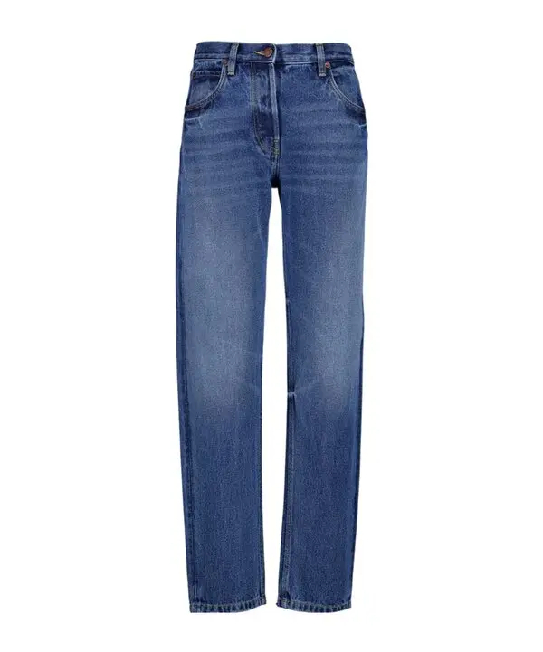 Prada Mid-rise Straight Leg Jeans - Blue