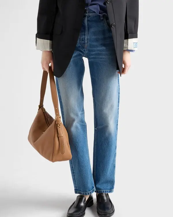 Prada Mid-rise Straight Leg Jeans