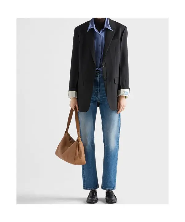 Prada Mid-rise Straight Leg Jeans