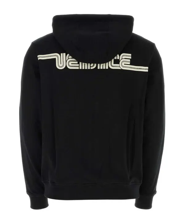 Versace Zip-up Drawstring Hoodie