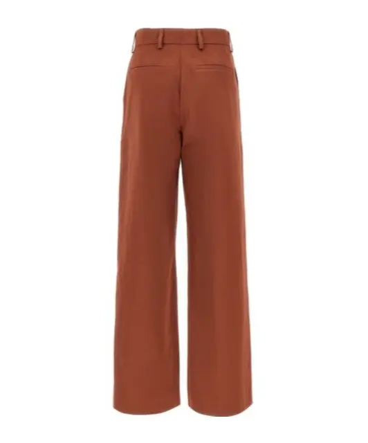 Dries Van Noten Mid-waisted Taffeta Trousers