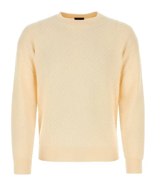 Brioni Long-sleeved Sweater - Nude