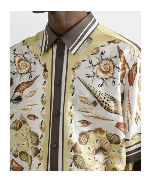 Dolce & Gabbana Dolce Gabbana Shell Printed Short-sleeved Shirt